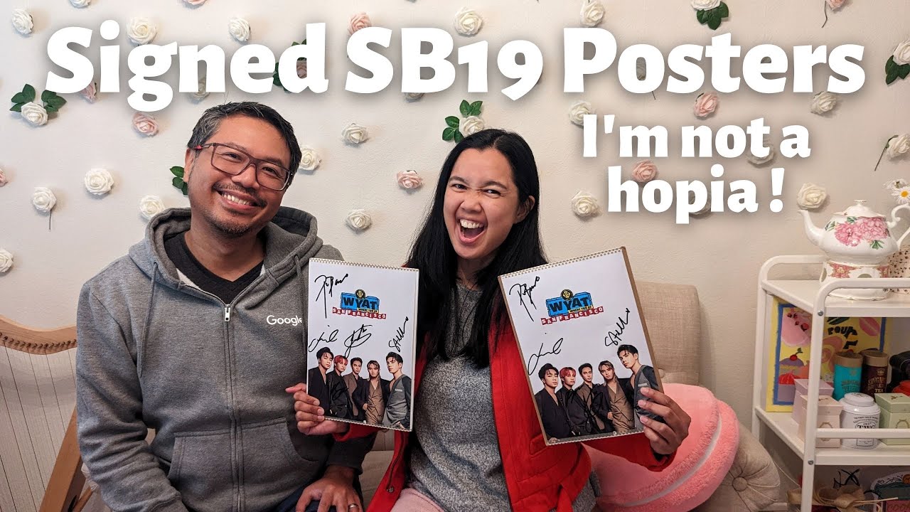 OMG😱😍 We Got Signed SB19 Posters!💙 | The Fil-Am Cam - YouTube