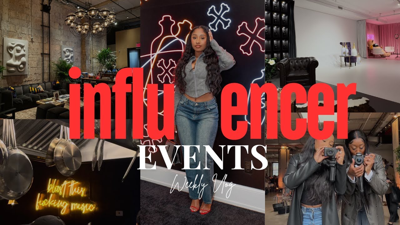 WEEKLY VLOG: What NYC Influencer Events Are REALLY Like - YouTube