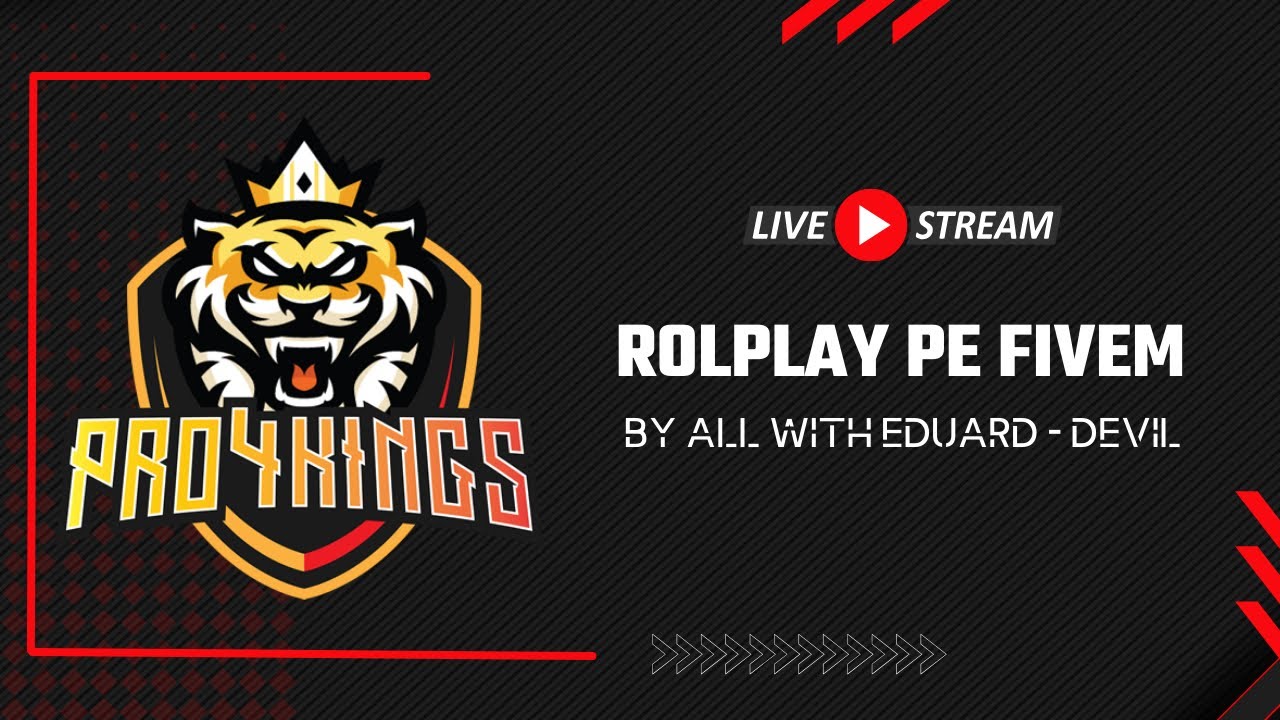🔴LIVE - #03 ROLPLAY PE FIVEM - PRO4KINGS📍 - YouTube