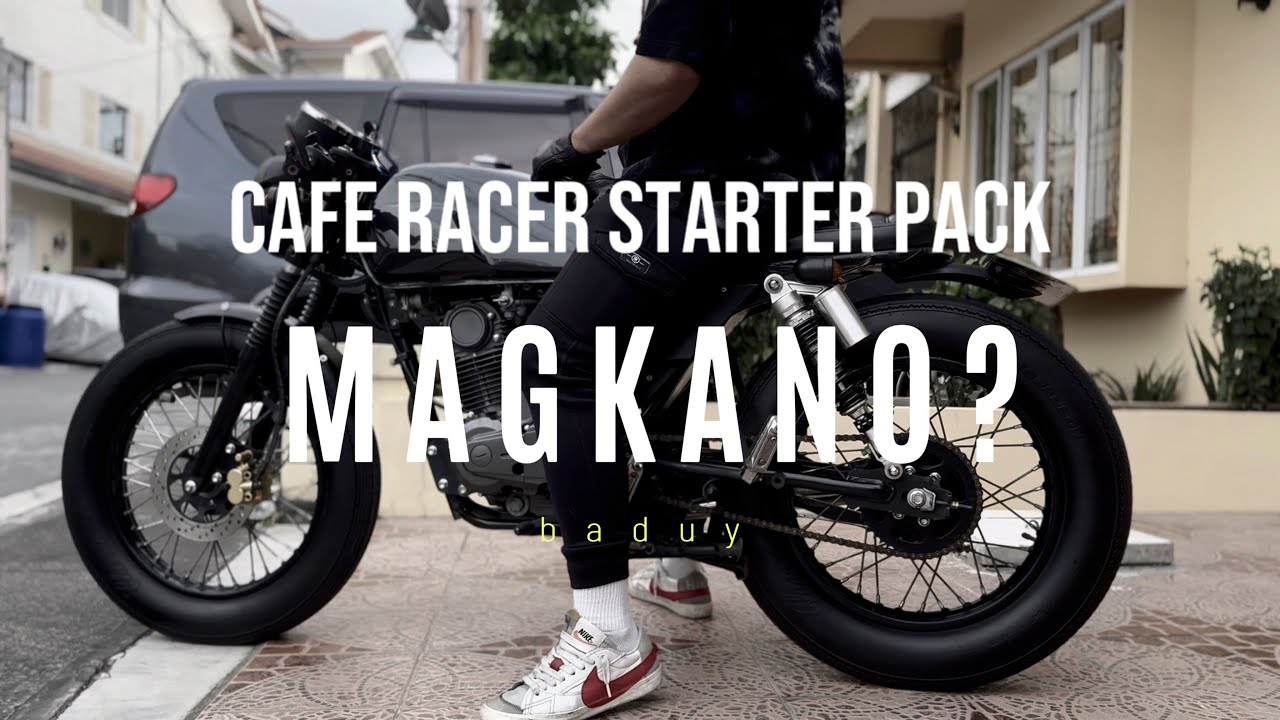 Cafe Racer BADUY Build Starter Kit, MAGKANO? 👀 - YouTube