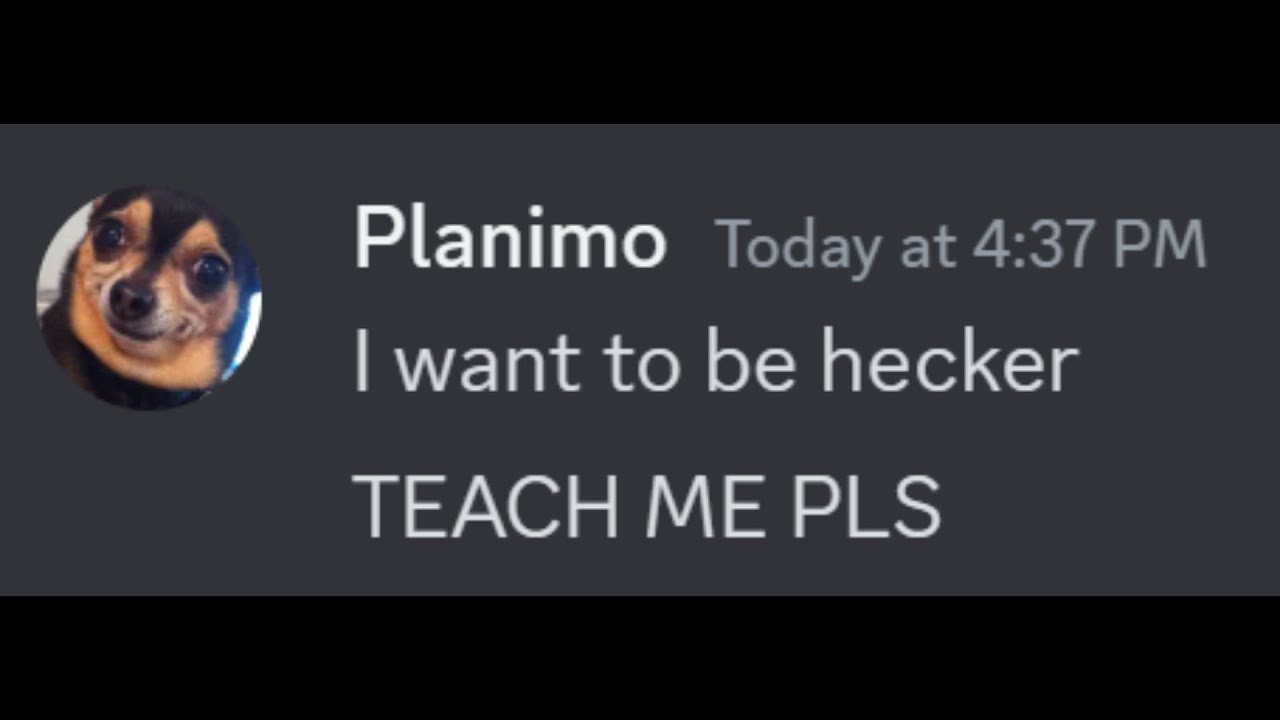When Your Friend Wants To Be Hecker... - YouTube