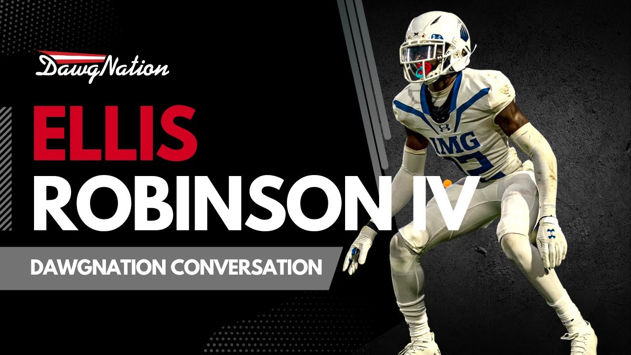 DawgNation Conversation: Nation's No. 1 CB prospect Ellis Robinson IV ...