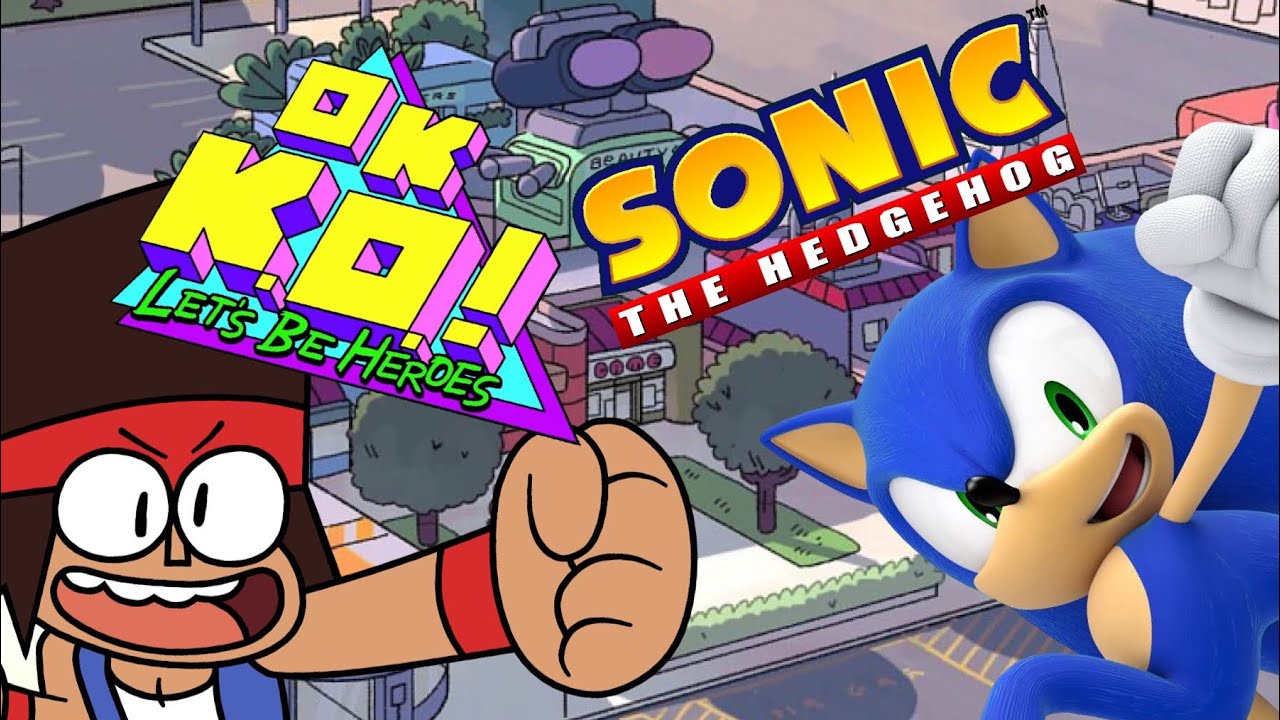 Sonic Reacts To Sonic In Ok ko - YouTube