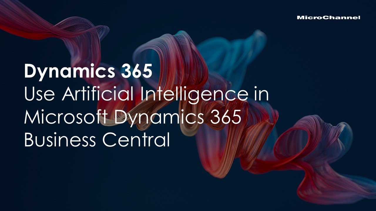 Use Artificial Intelligence in Microsoft Dynamics 365 Business Central ...