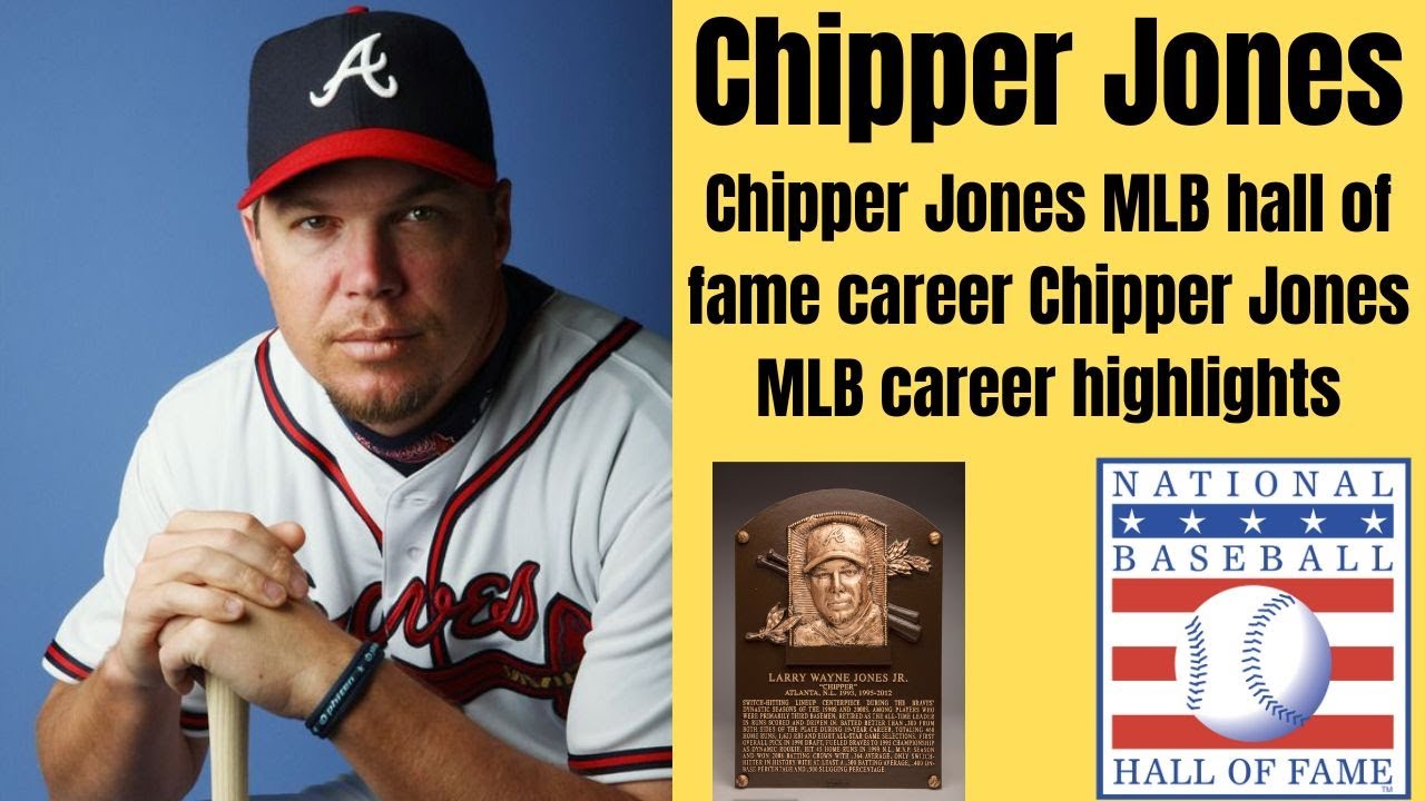 Chipper Jones MLB hall of fame career highlights - YouTube