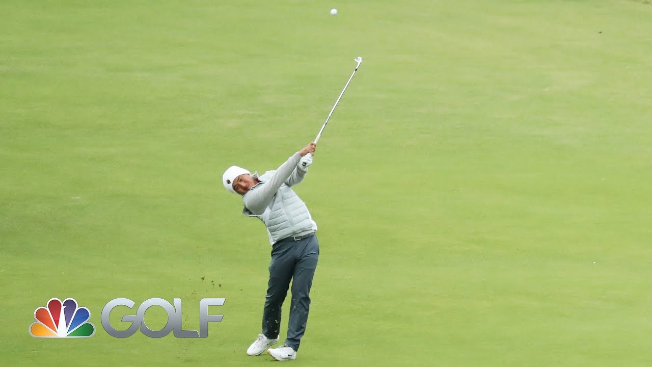 C.T. Pan gets aggressive, drives No.6 green | Presidents Cup | Golf ...