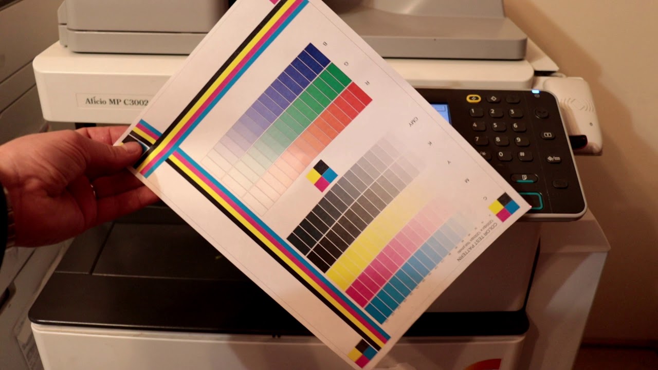 Initialization Developer RICOH MPC copiers - YouTube