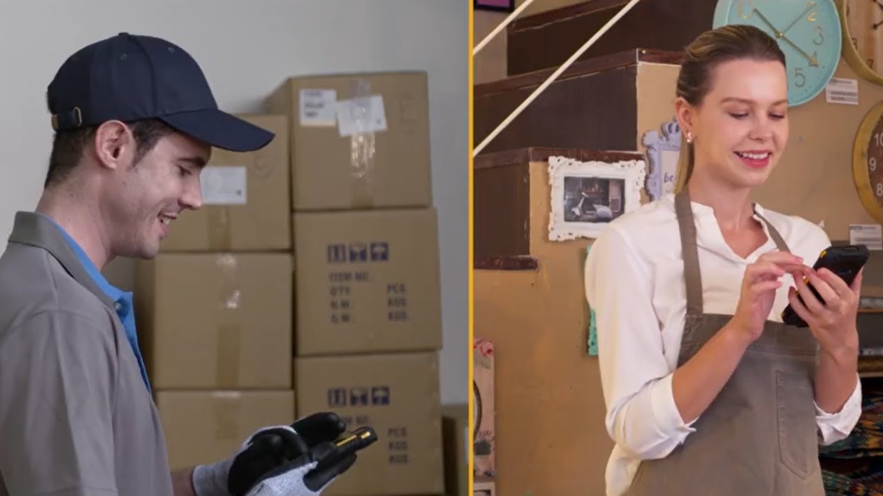 CipherLab RS35 il Mobile Computer di CipherLab leggero e performante - YouTube