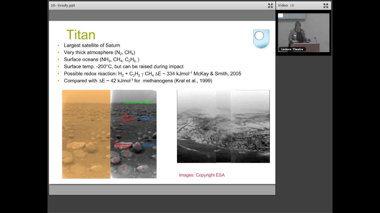 Monica Grady: Astrobiological Implications of Chemosynthesis - YouTube