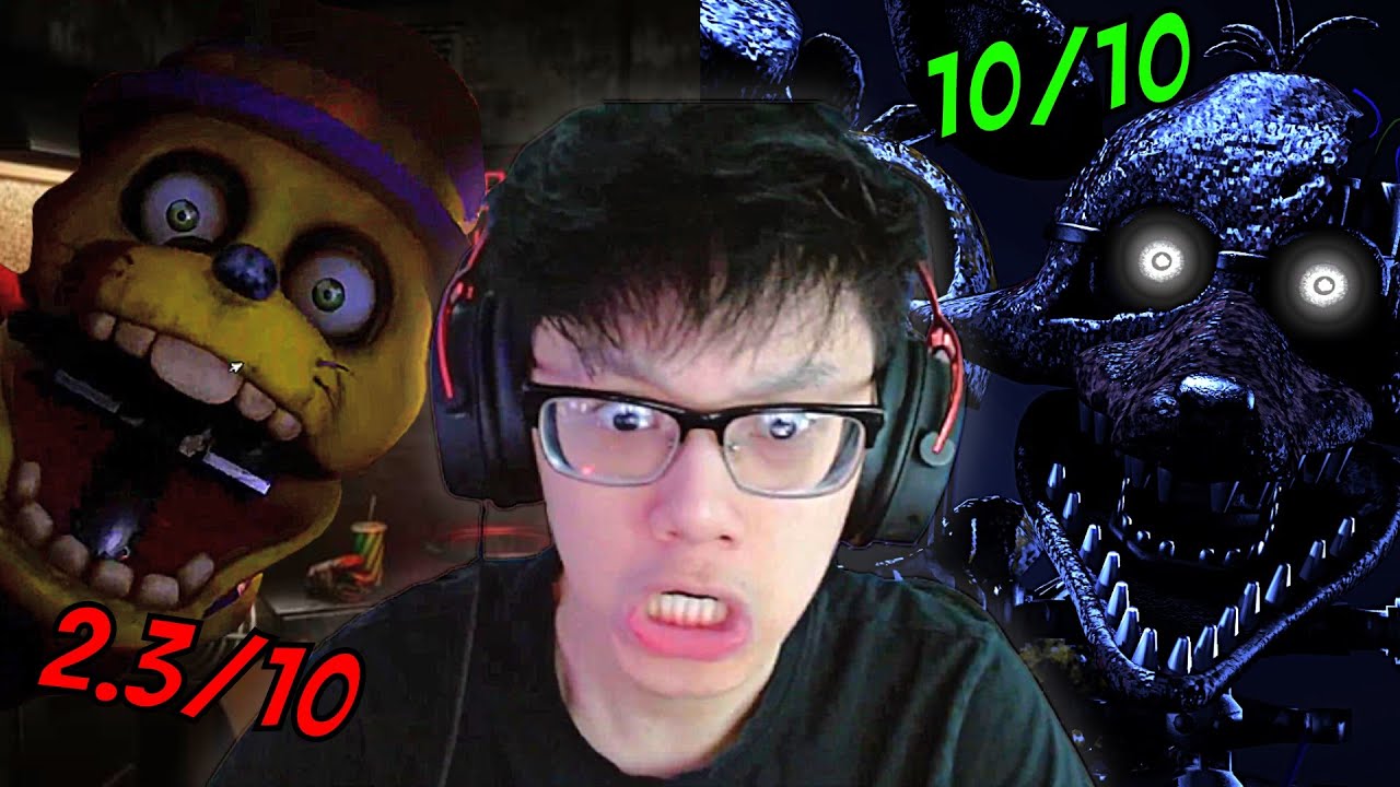 Ranking The SCARIEST FNAF Fan Games | Five Nights at Freddy's - YouTube