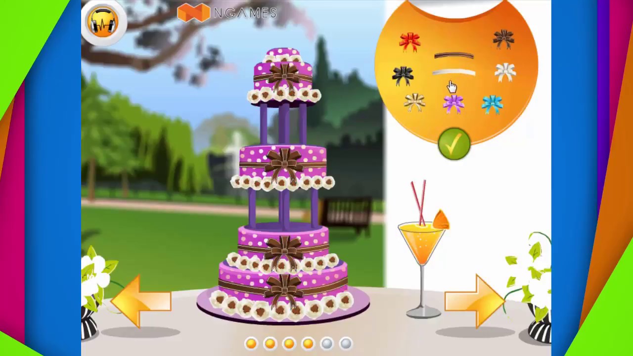 Cooking Games - Amazing Wedding Cake Decoration - Berry Smoothie Ice ...