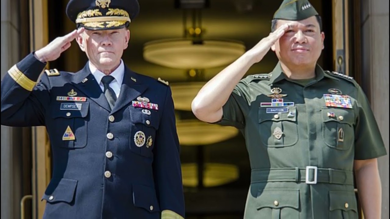 US Military Gen. and PH Military Generals - YouTube