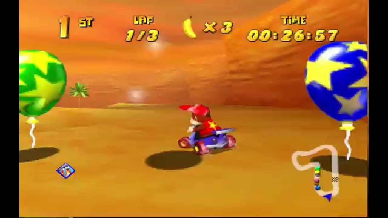 Diddy Kong Racing: Dino Domain (Trophy Race) [1080 HD] - YouTube
