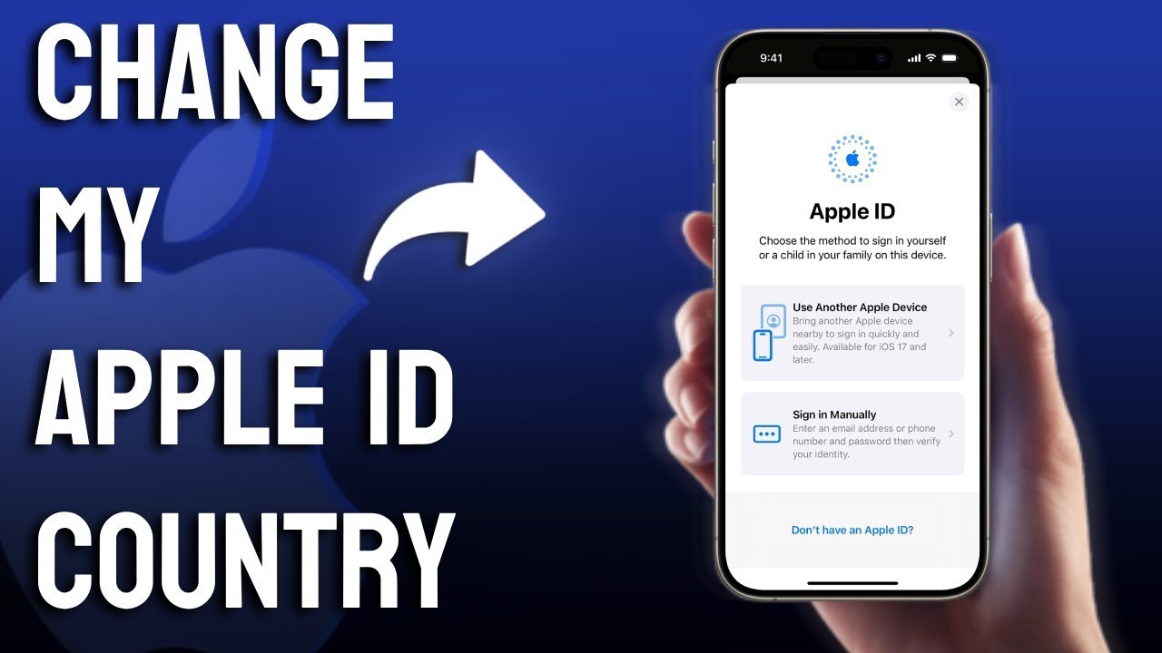 How to Change My Apple ID Country and Region - Full Guide - YouTube
