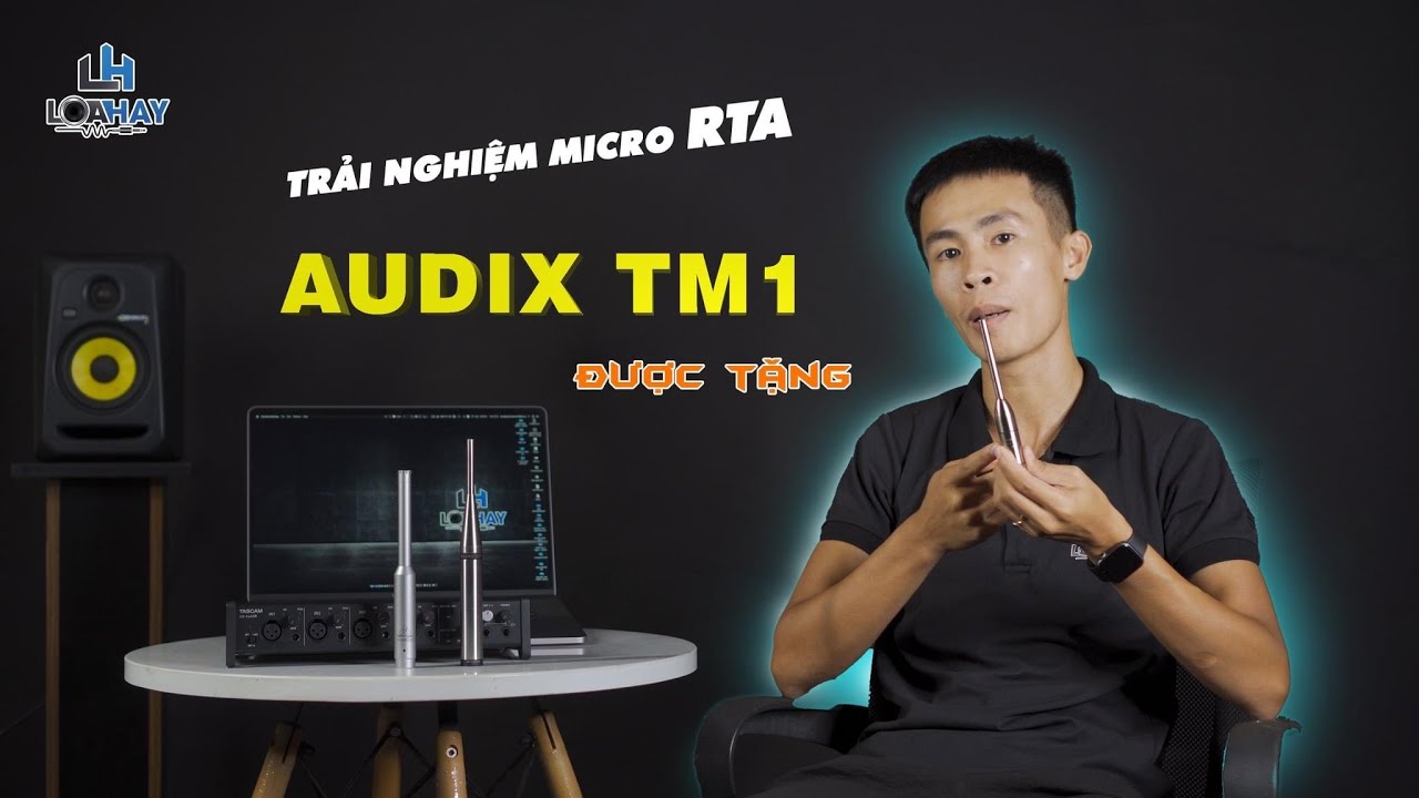 LOA HAY | SO SÁNH MICRO RTA Earthworks M30 Audix TM-1 Behringer ECM8000 ...