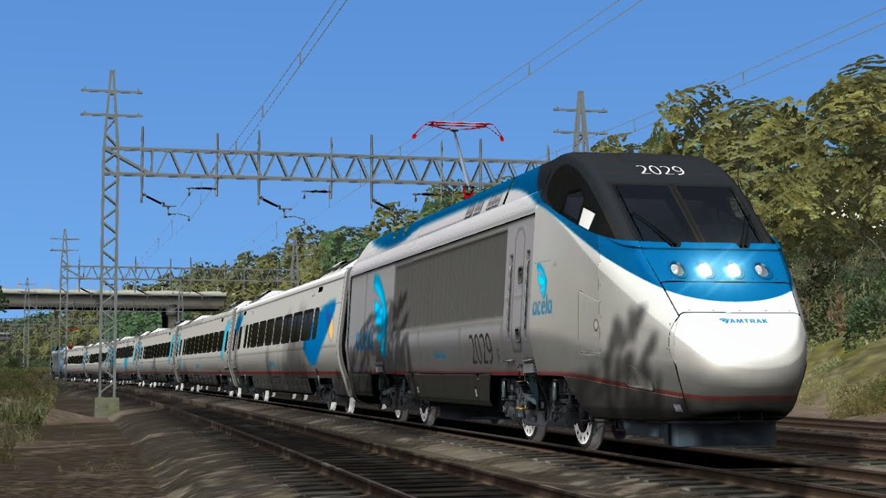Train Simulator 2020 - Amtrak 'Acela' Express - Meandering Through ...