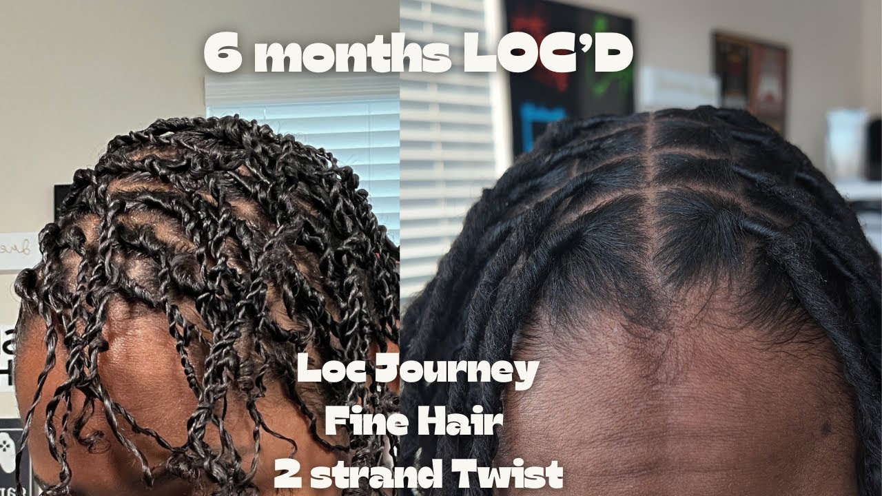 6 months officially LOC'D #locjourney #locs #gym - YouTube