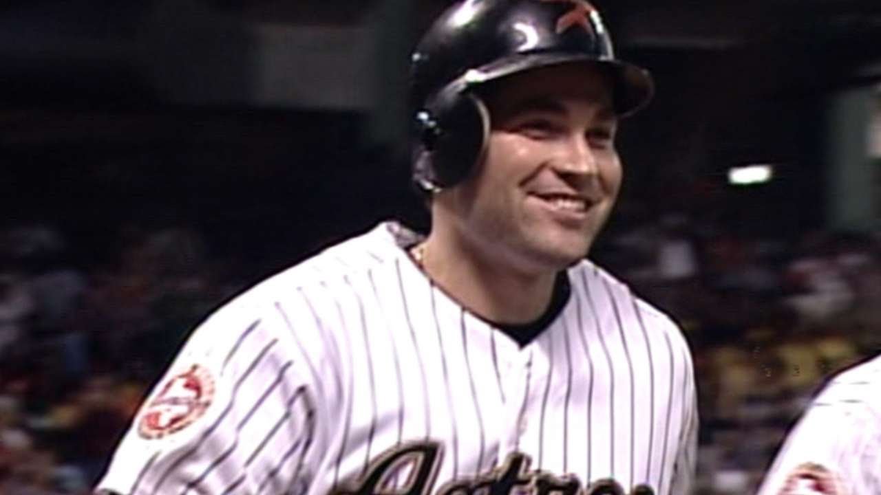 Luke Scott's cycle includes his first career HR! - YouTube