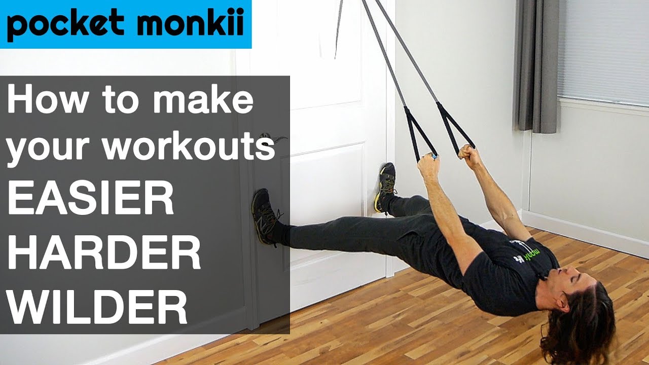 pocket monkii: Scaling Workouts to be EASIER, HARDER, or WILDER - YouTube