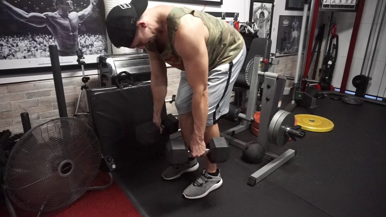 Dumbbell Row SS with Dumbbell RDL - YouTube