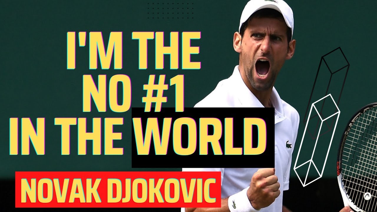 Tennis Icon : Novak Djokovic - How to Success in Tennis - YouTube
