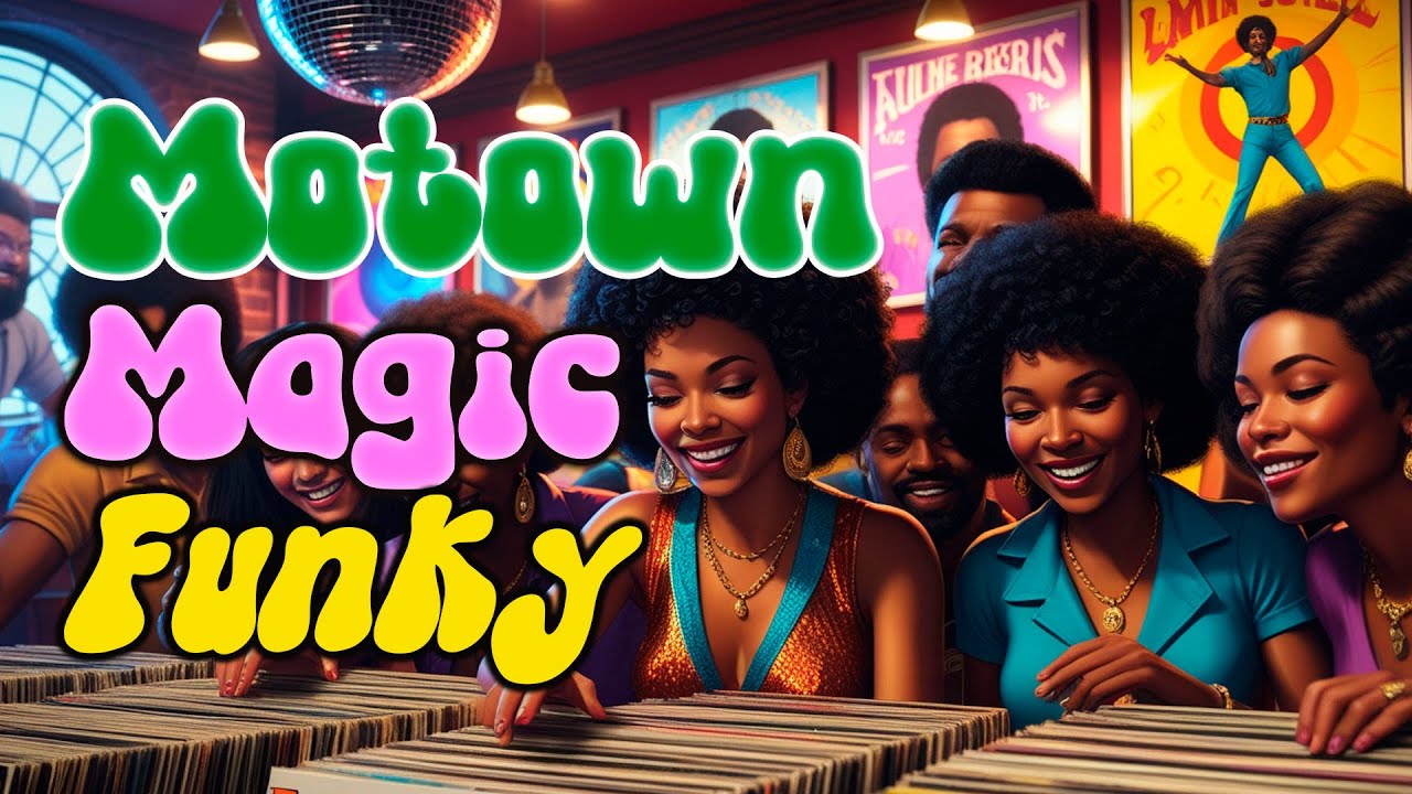 🎤📀Motown Magic & Funky Beats – Retro Soul Mix - YouTube