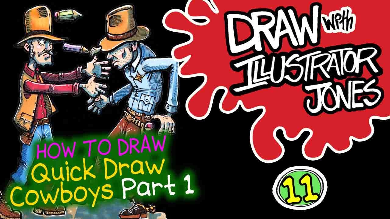 Quick draw COWBOYS Part 1 - YouTube