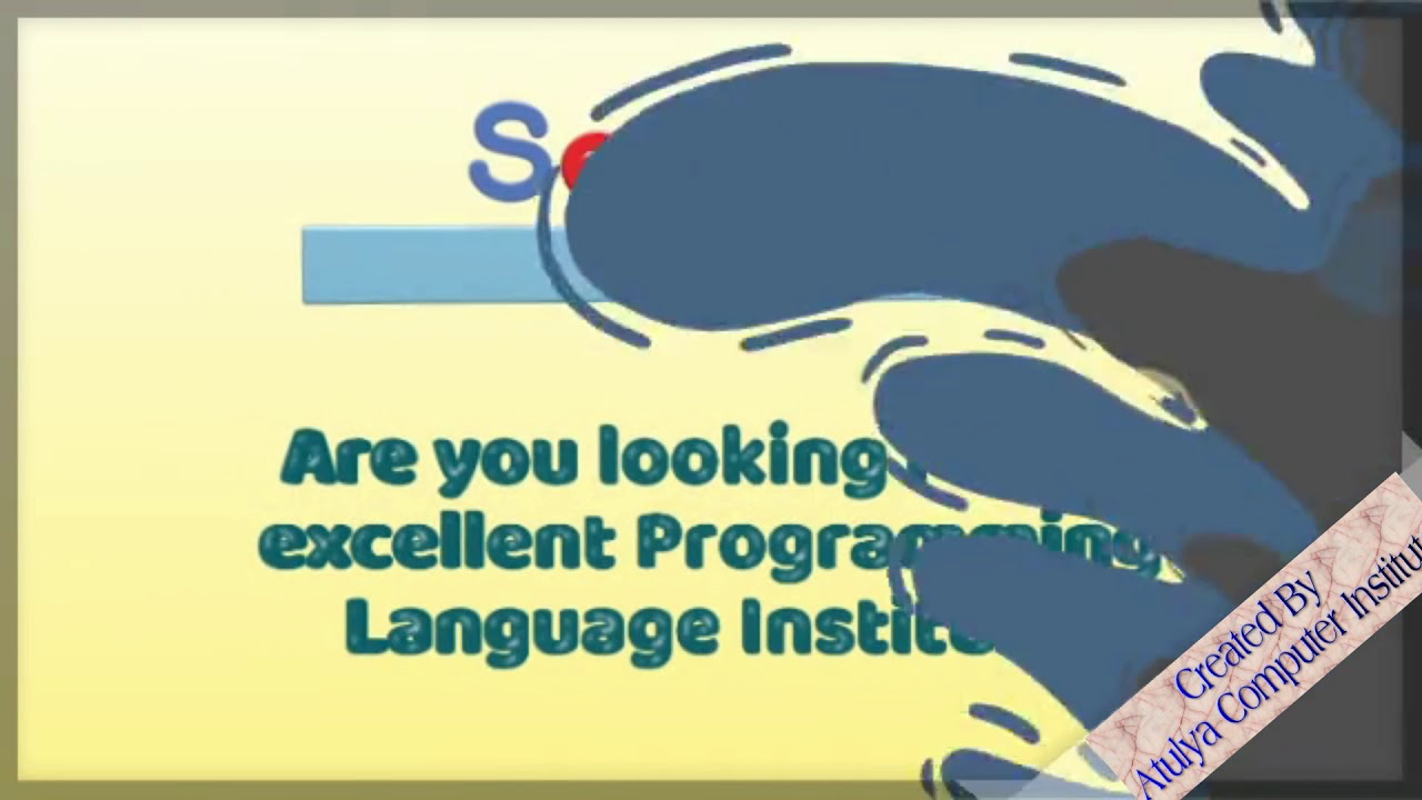 Programming Language course announcements by atulya computer - YouTube