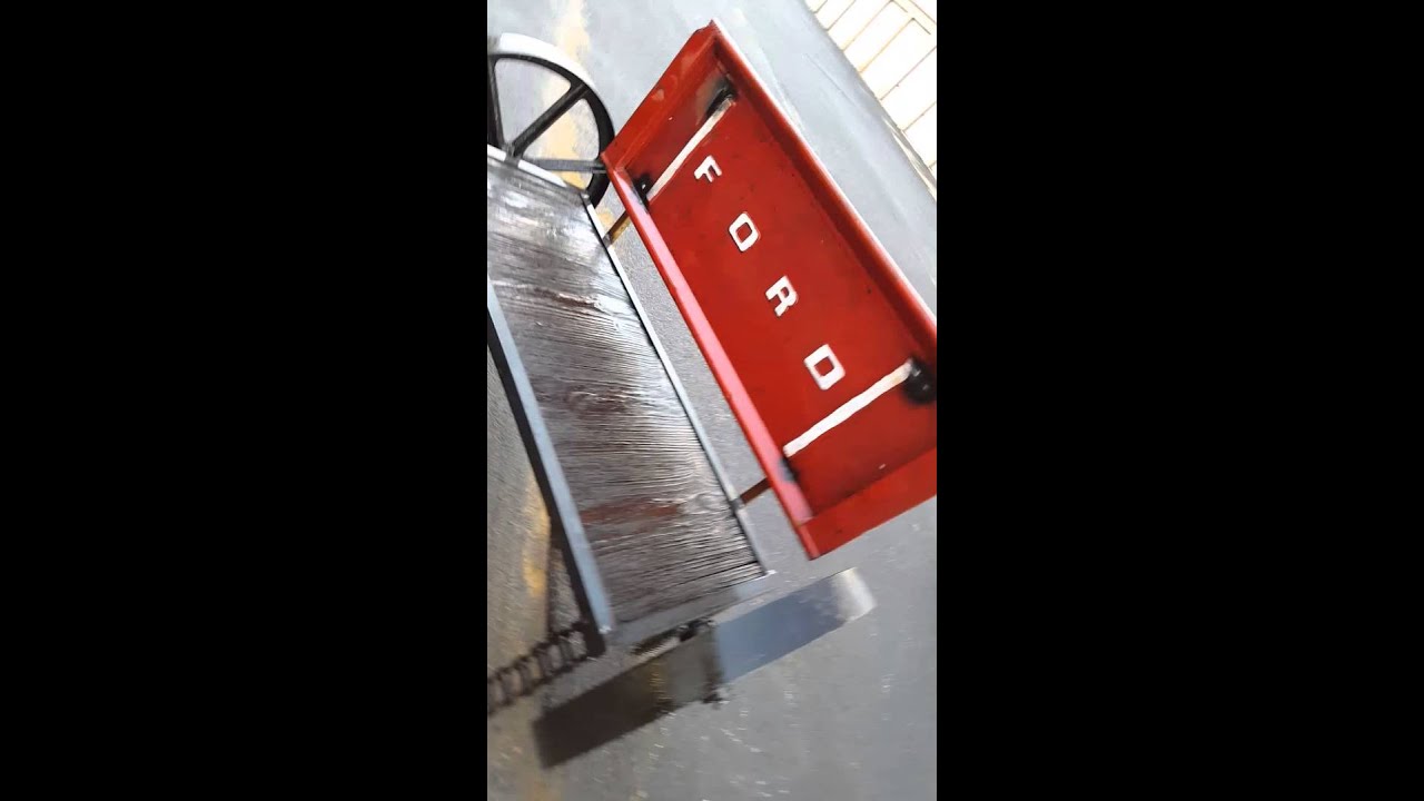 Upcycled Scrap Metal Truck Tailgate Bench Garden Furniture Ideas - YouTube