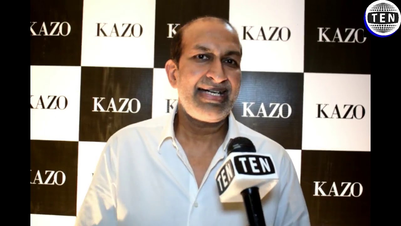 Kazo's MD Deepak Aggrawal Talks about their Autumn winter collection ...