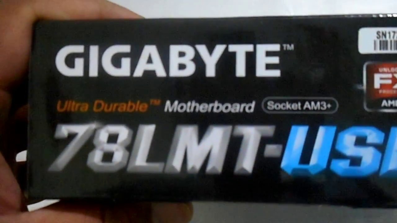 Unboxing Gigabyte 78lmt usb3 motherboard - I am in love with the ...