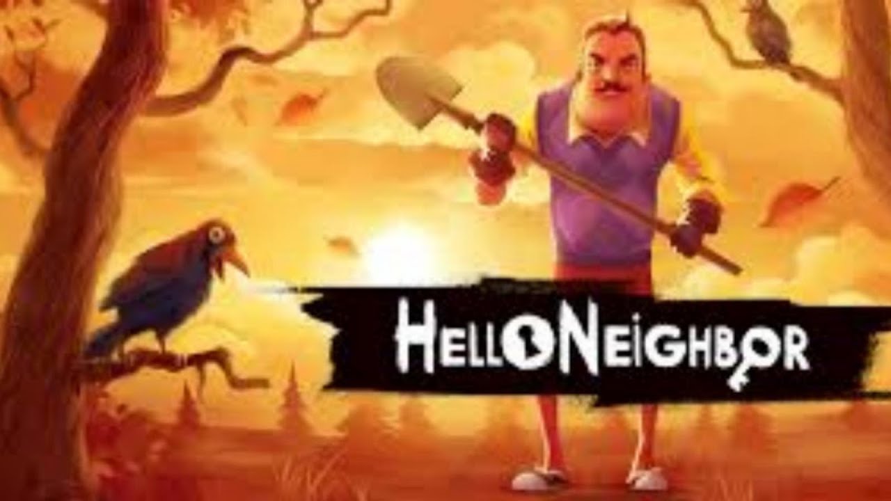 creepy guy next door (hello neighbor) - YouTube