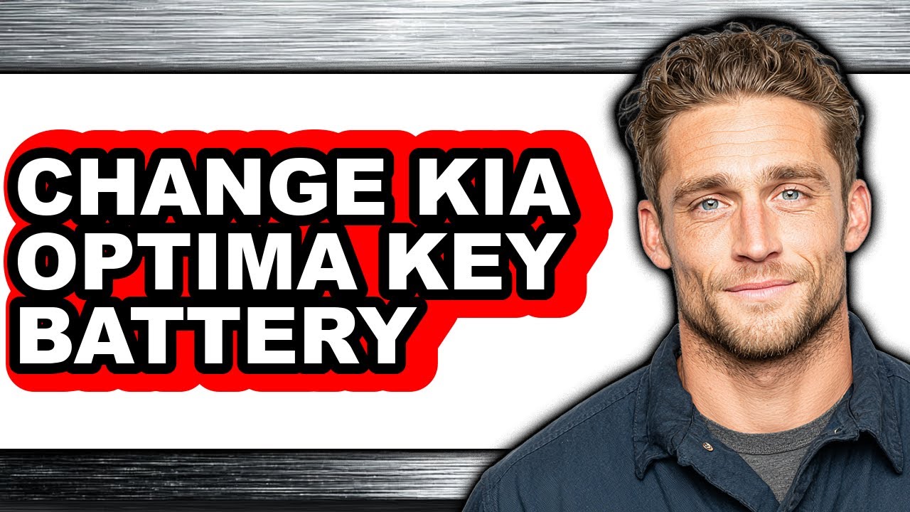 How To Change Kia Optima Key Battery (UPDATED) - YouTube