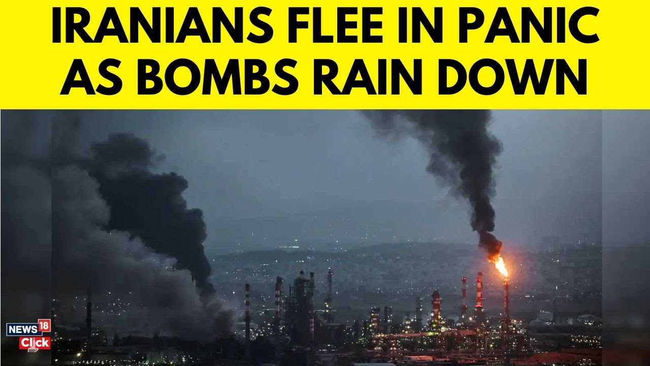 Israel Iran Conflict | Iranians Flee in Panic as Bombs Rain Down | Israel Iran Conflict News ...