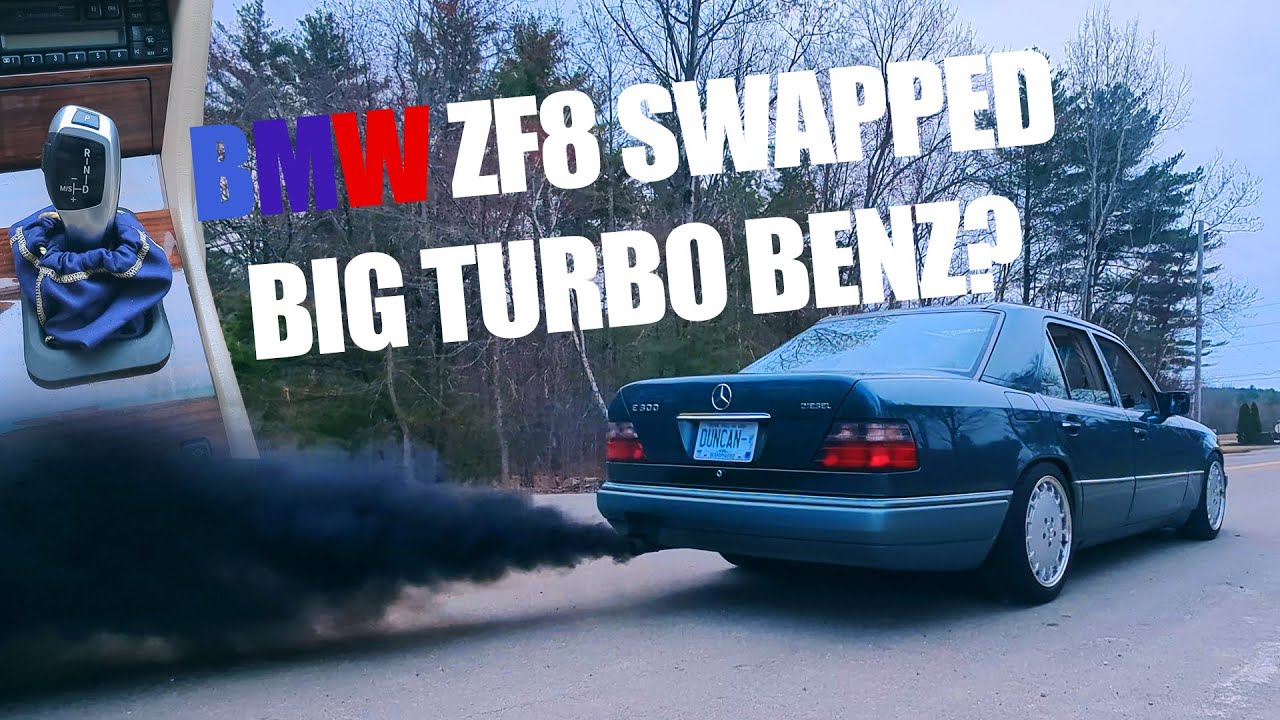 I Had to Review This BMW ZF8 Swapped BIG turbo Mercedes Benz - YouTube
