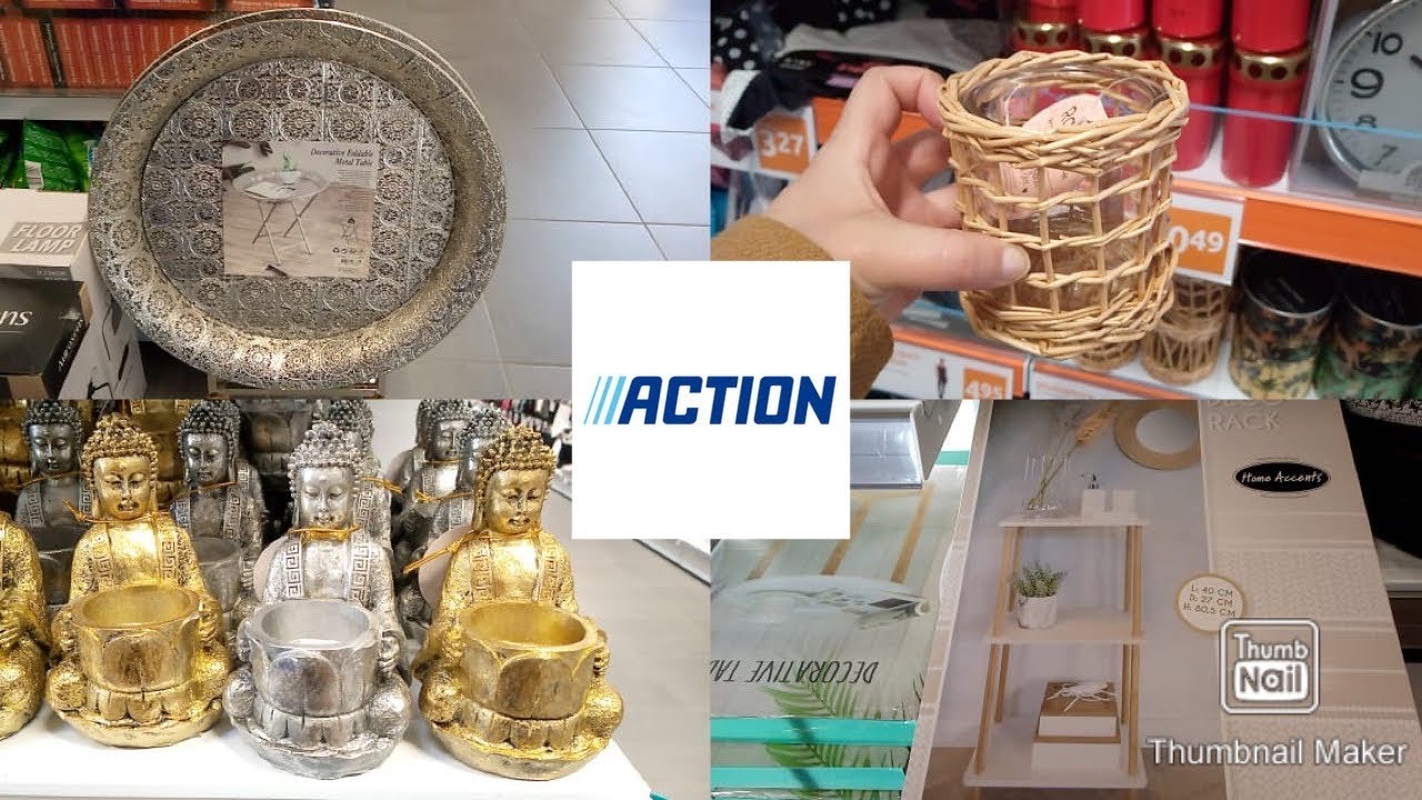 ACTION : DÉCORATION ARRIVAGES ET NOUVEAUTES DE LA SEMAINE - YouTube