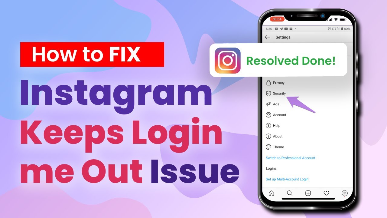 How to Fix Instagram keeps Logging me out issue 2024 | Initial Solution ...
