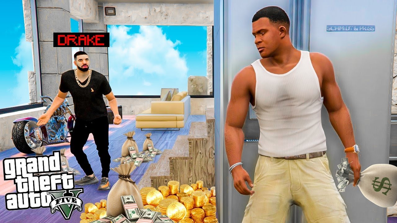 ROBBING DRAKE HOUSE IN GTA 5!!! (GTA 5 REAL LIFE PC MOD) - YouTube