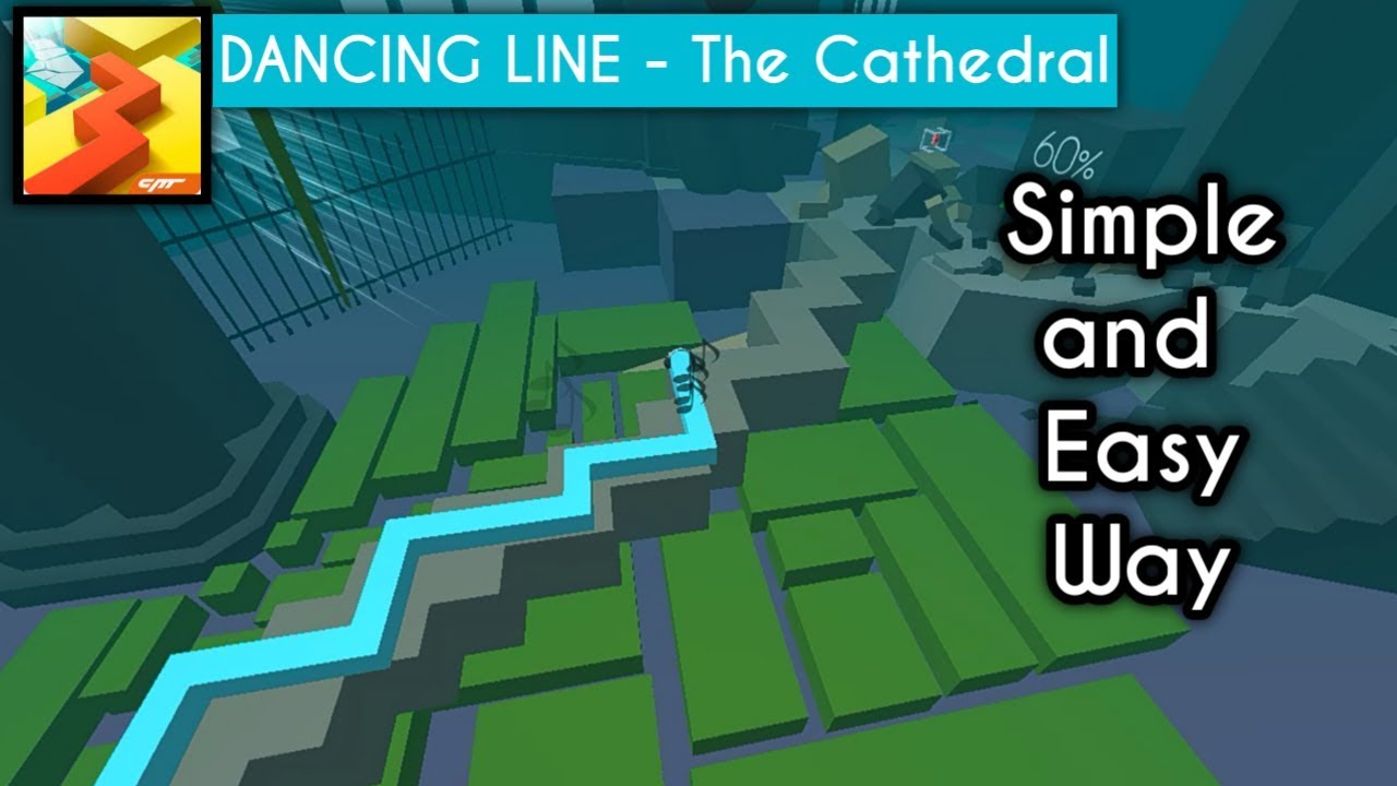 Dancing Line - The Cathedral Simple And Easy Way - YouTube