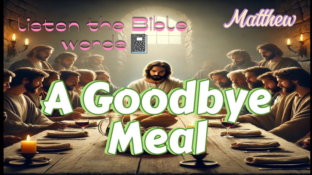 A Goodbye meal📓Part-30 | Bible stories - YouTube