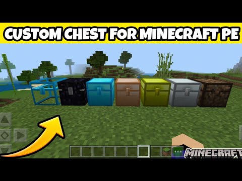 Custom chest in Minecraft pocket edition | More chest for Minecraft ...