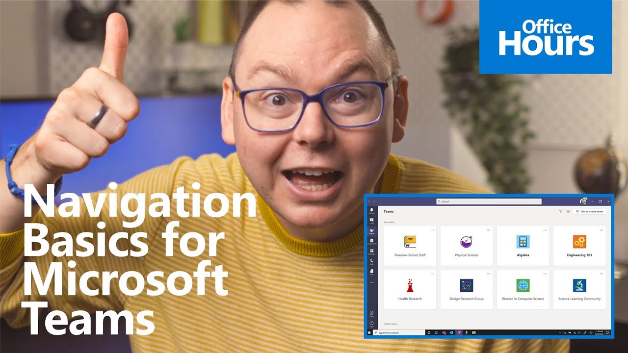 How to navigate through Microsoft Teams - YouTube