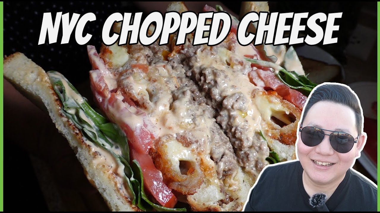 How to Make The VIRAL NYC CHOPPED CHEESE | Ocky Way - YouTube