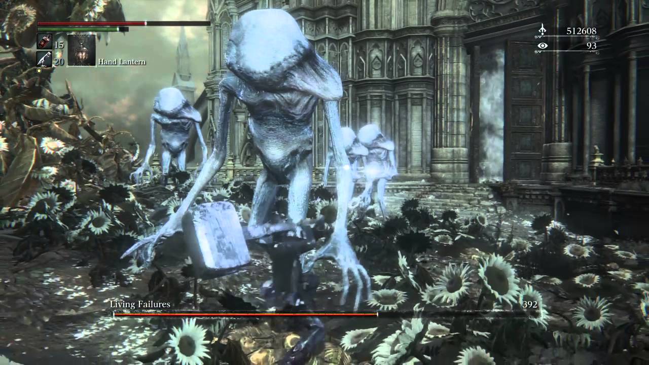 Bloodborne™ Living Failures Boss Fight - YouTube