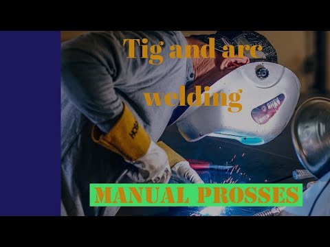 Tig welding manual prosses Root & Hot pass - YouTube