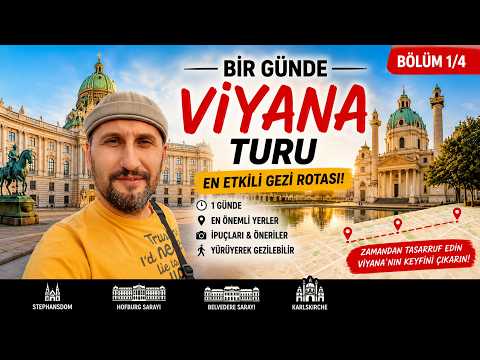 BİR GÜNDE VİYANA - BÖLÜM 1 - Viyana’ya İlk Gelenler Bu Rotayı İzlesin! 15 Yıllık Bir Yerelden Viyana