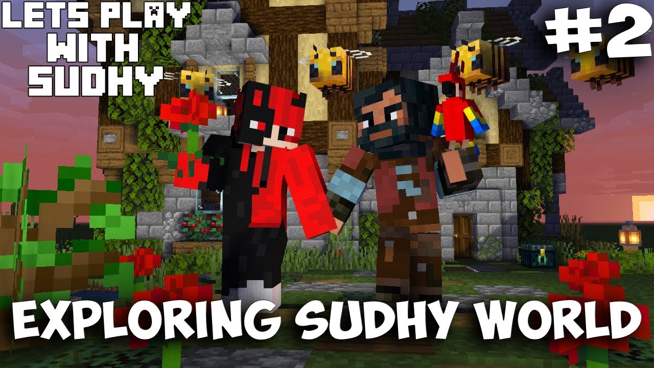 LETS EXPLORE SUDHY'S MINECRAFT WORLD | EXPLORING THE RAADHY TOWN @Sudhy ...