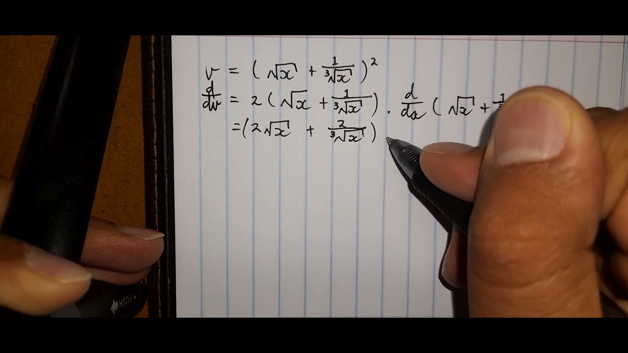  sqrt x 1 root 3 x 2 YouTube