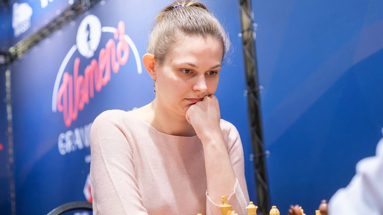 Gibraltar WGP | Round 4 | Interview with Anna Muzychuk | - YouTube