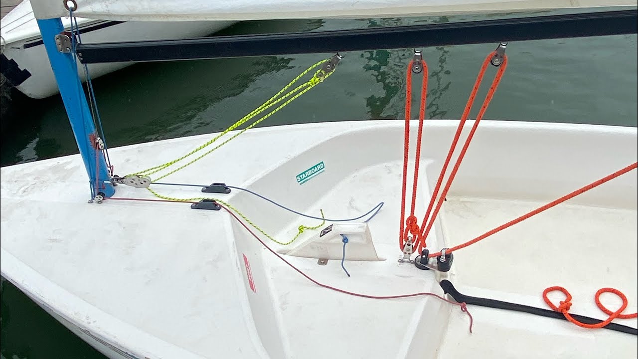 Downhaul Rigging - Holder Hawk - YouTube